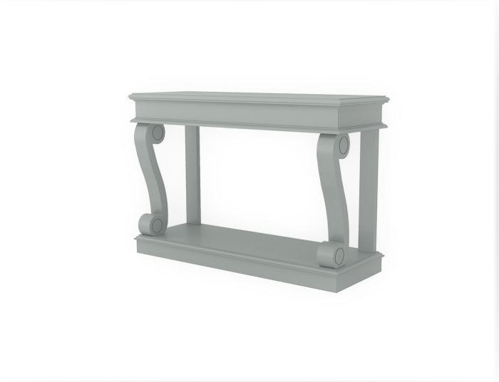Elegant Scroll Leg Console Table | Mylestone Interiors