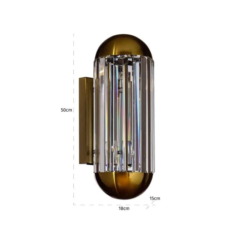 Wall Light Bronze | Mylestone Interiors